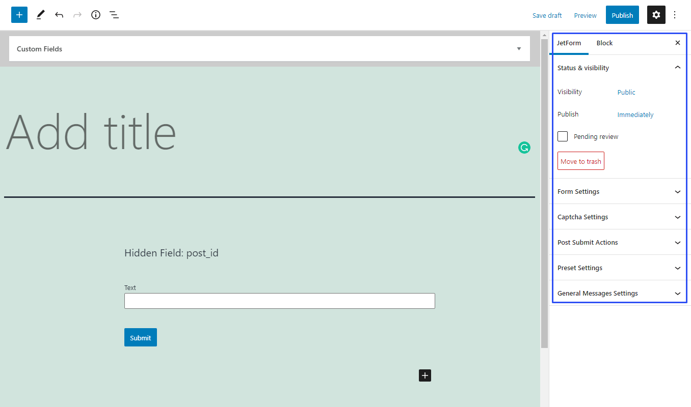 Jetformbuilder Plugin How To Create A Form Crocoblock