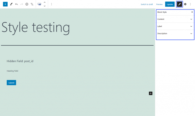 JetFormBuilder: Heading Field Overview | Crocoblock