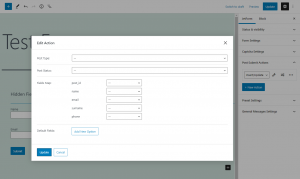 JetFormBuilder: Insert/Update Post Action Overview | Crocoblock