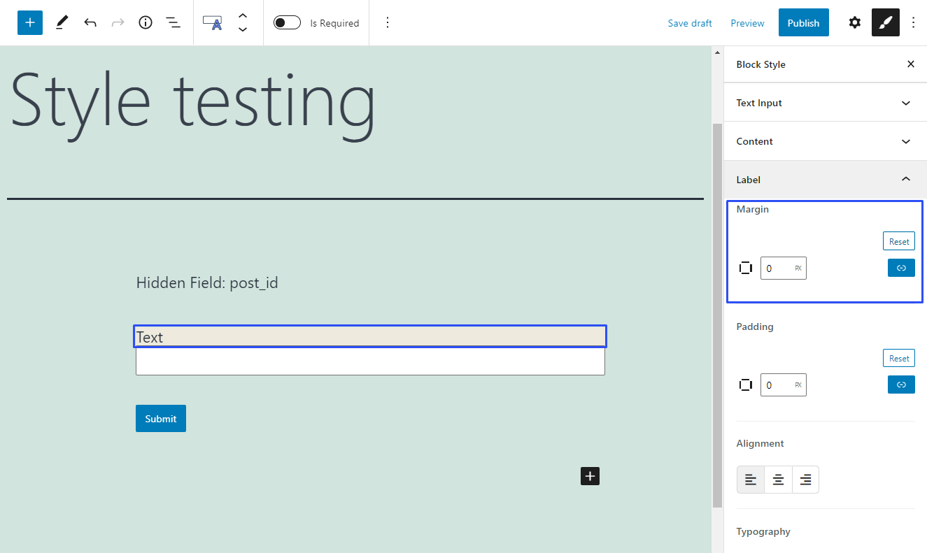 Jetformbuilder Margin Settings Overview Crocoblock