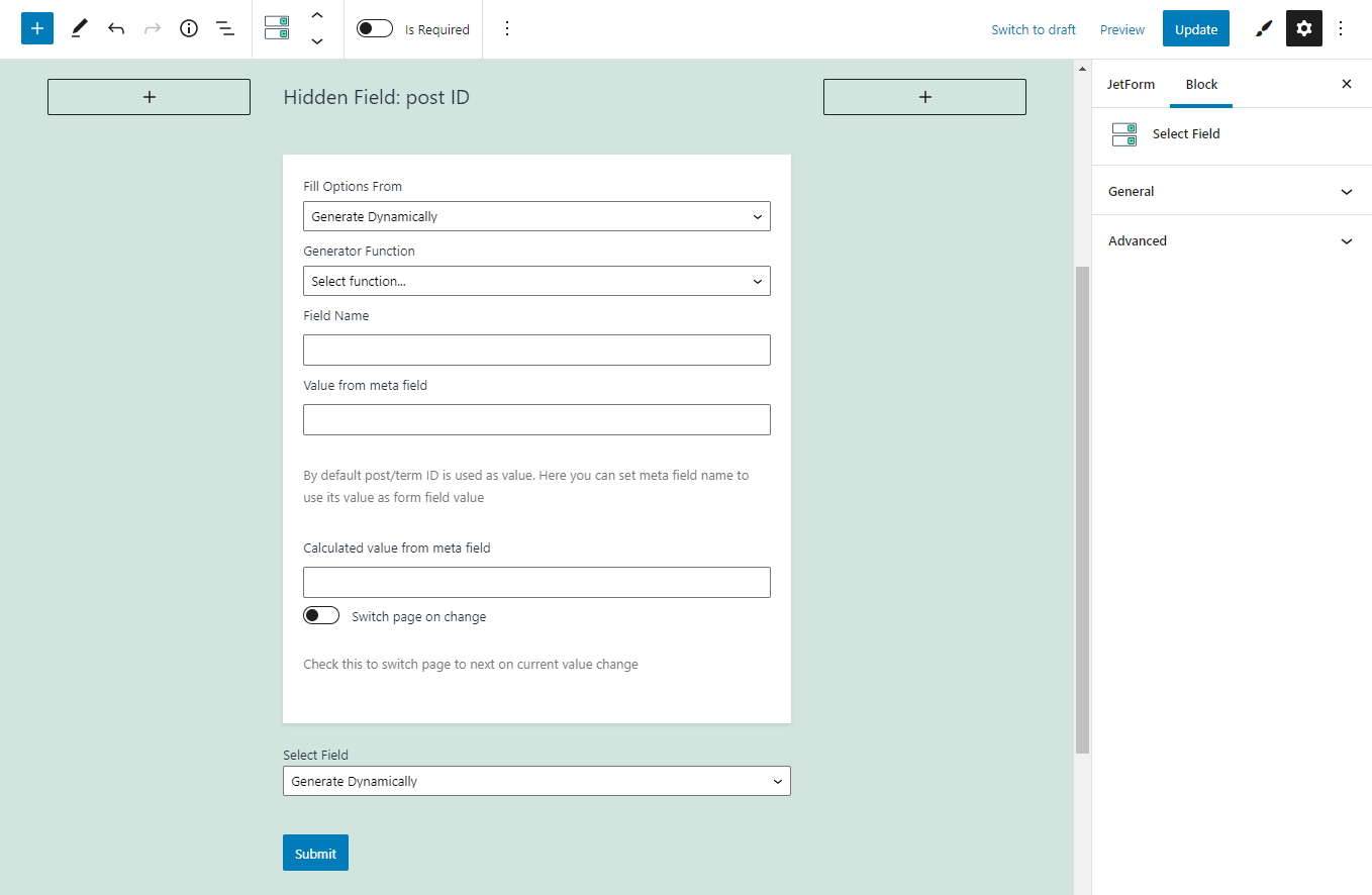 JetFormBuilder Plugin: Multi-Optional Field Source Settings | Crocoblock