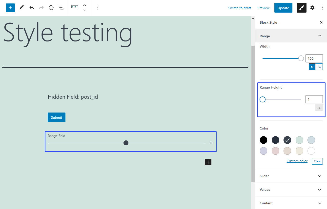 JetFormBuilder: Range Height Settings Overview | Crocoblock