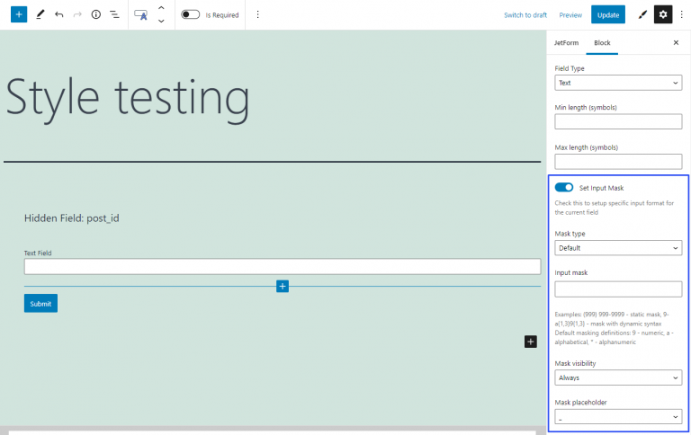 JetFormBuilder: Text Field Overview | Crocoblock