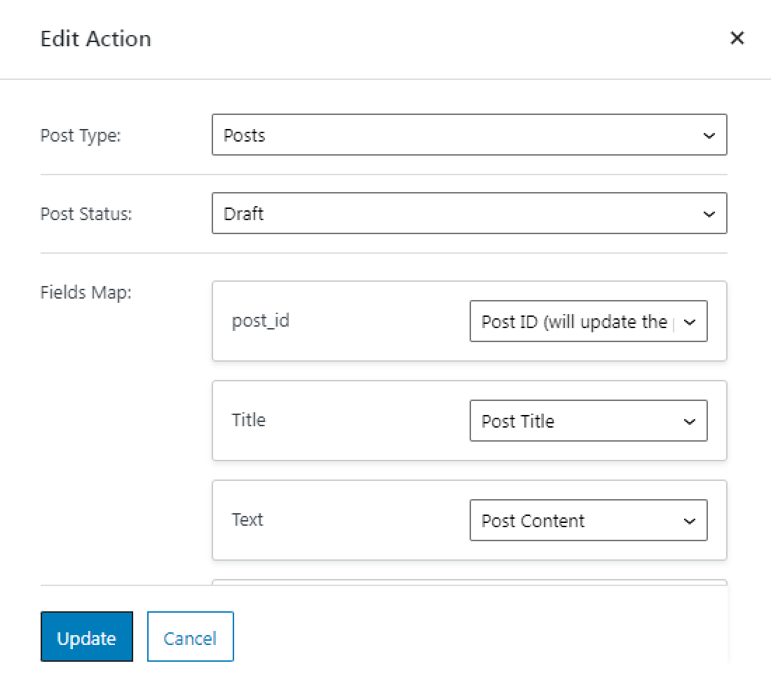 JetFormBuilder: Insert/Update Post Action Overview | Crocoblock