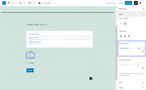 JetFormBuilder: Space Between Settings Overview | Crocoblock