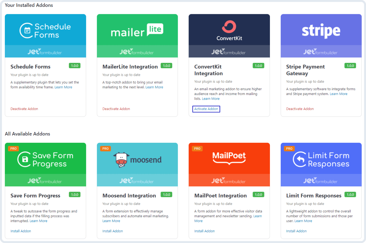 ConvertKit Action – JetFormBuilder Pro Addon | Crocoblock