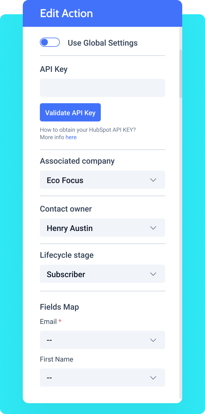 HubSpot – JetFormBuilder Pro Addon | Crocoblock