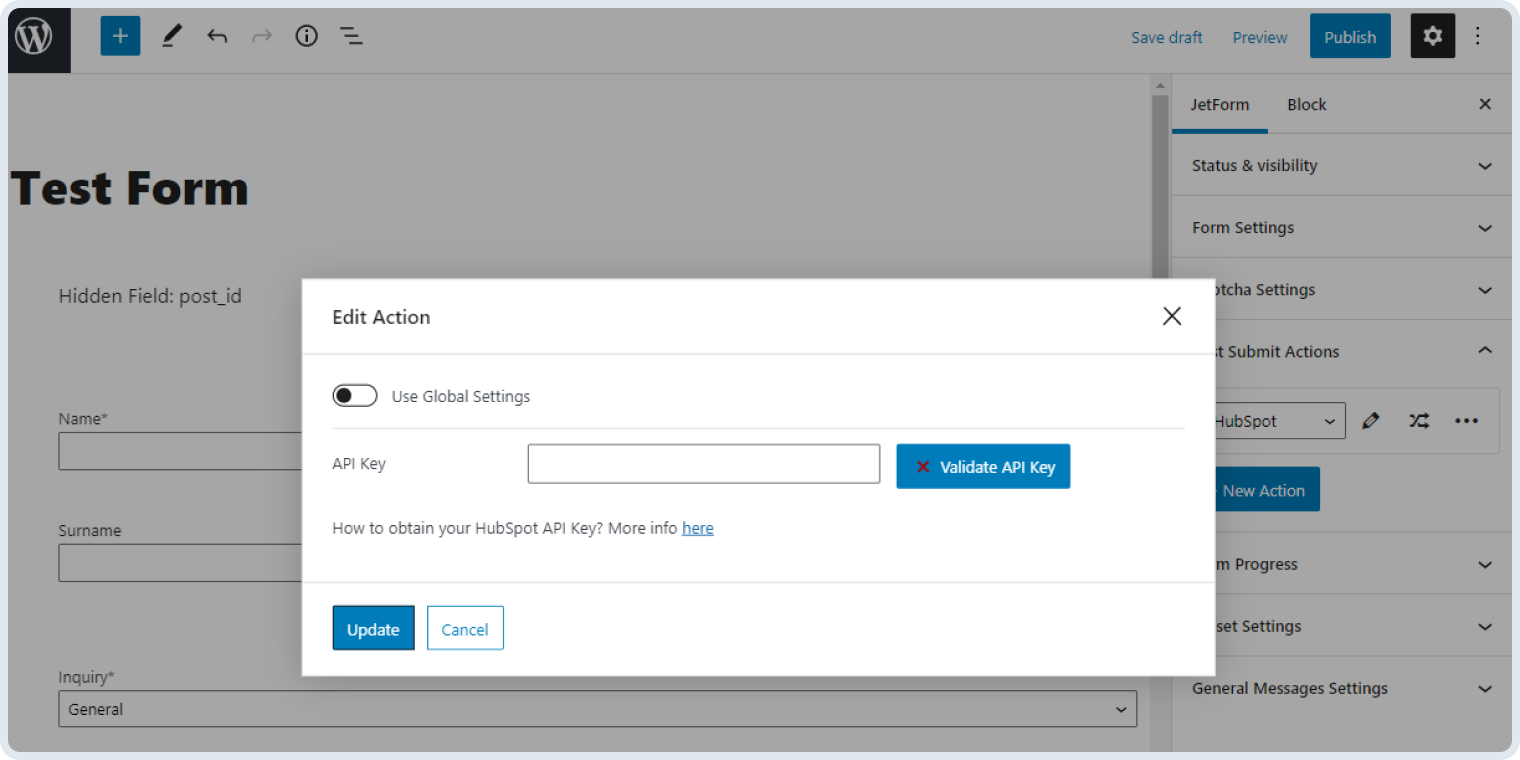 HubSpot – JetFormBuilder Pro Addon | Crocoblock