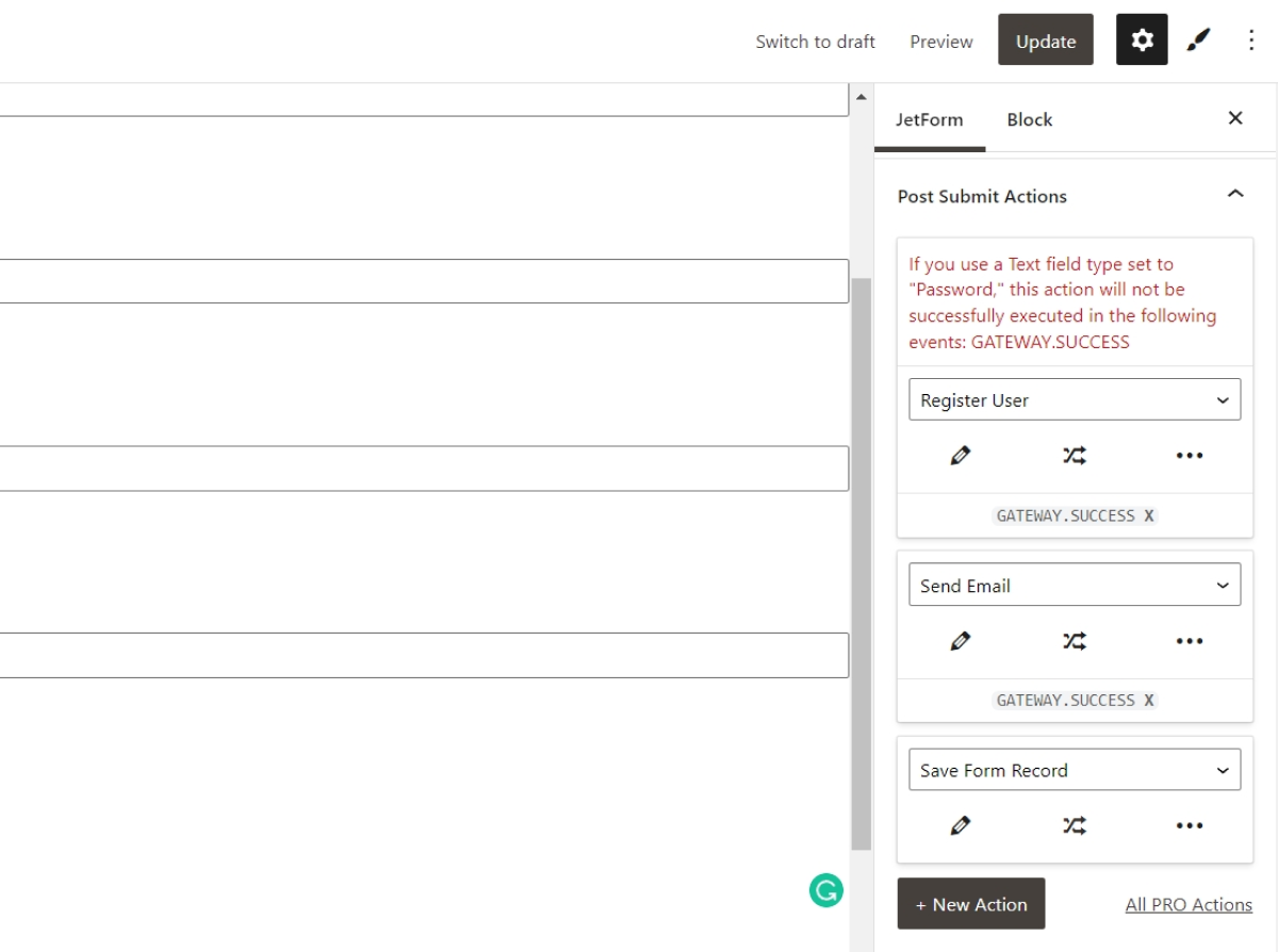 Jetformbuilder Plugin Wordpress Register Form Creation Crocoblock