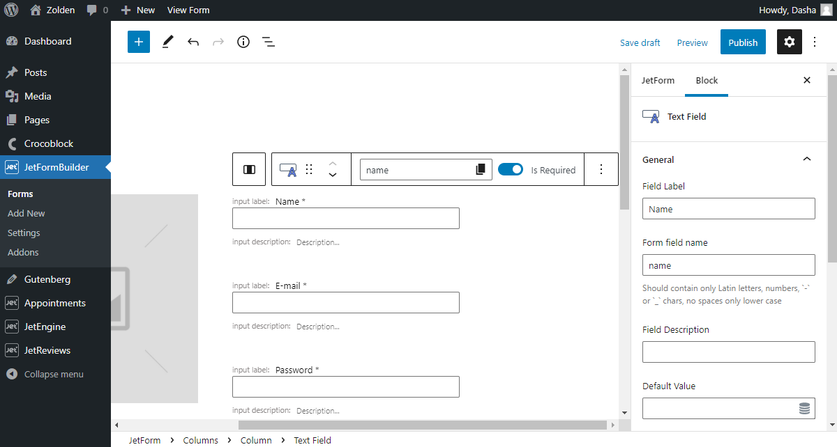 JetFormBuilder Plugin: WordPress Register Form Creation | Crocoblock