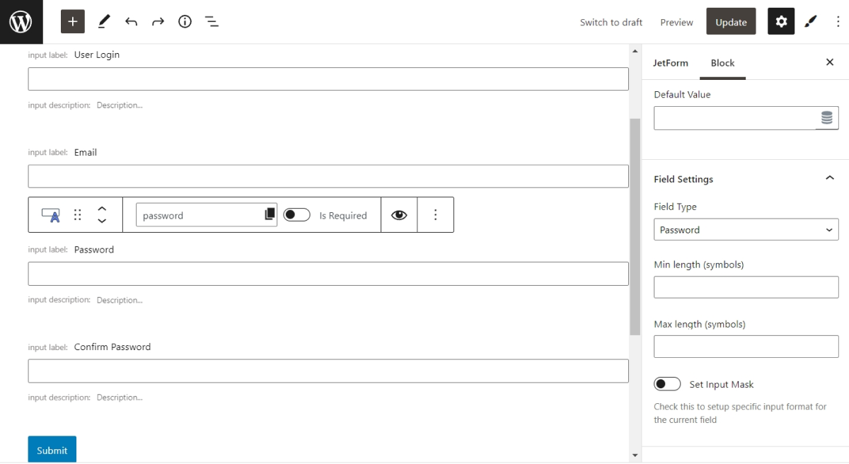 Jetformbuilder Plugin Wordpress Register Form Creation Crocoblock