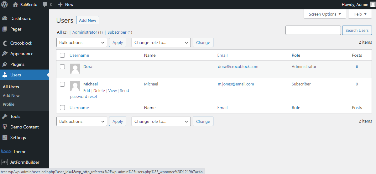 JetFormBuilder Plugin: Changing User Roles via Forms