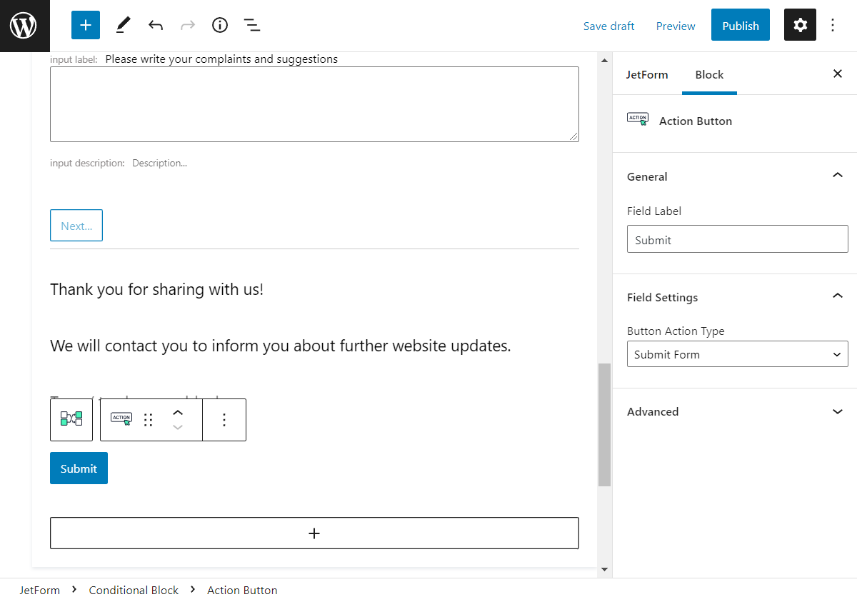 JetFormBuilder Plugin: Building a WordPress Multi-Step Form | Crocoblock