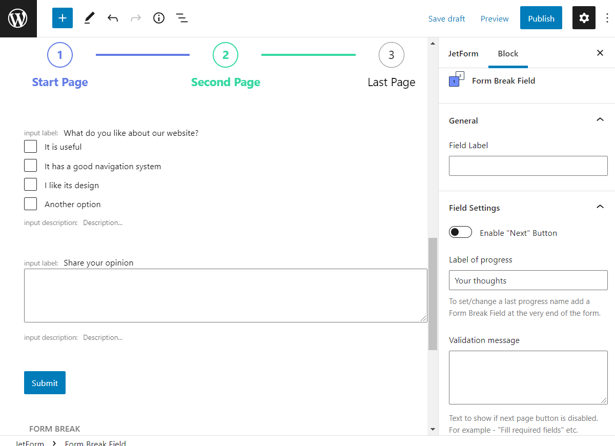 JetFormBuilder Plugin: Building a WordPress Multi-Step Form | Crocoblock