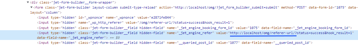 JetFormBuilder: How to Add Referer URL in Hidden Field | Crocoblock