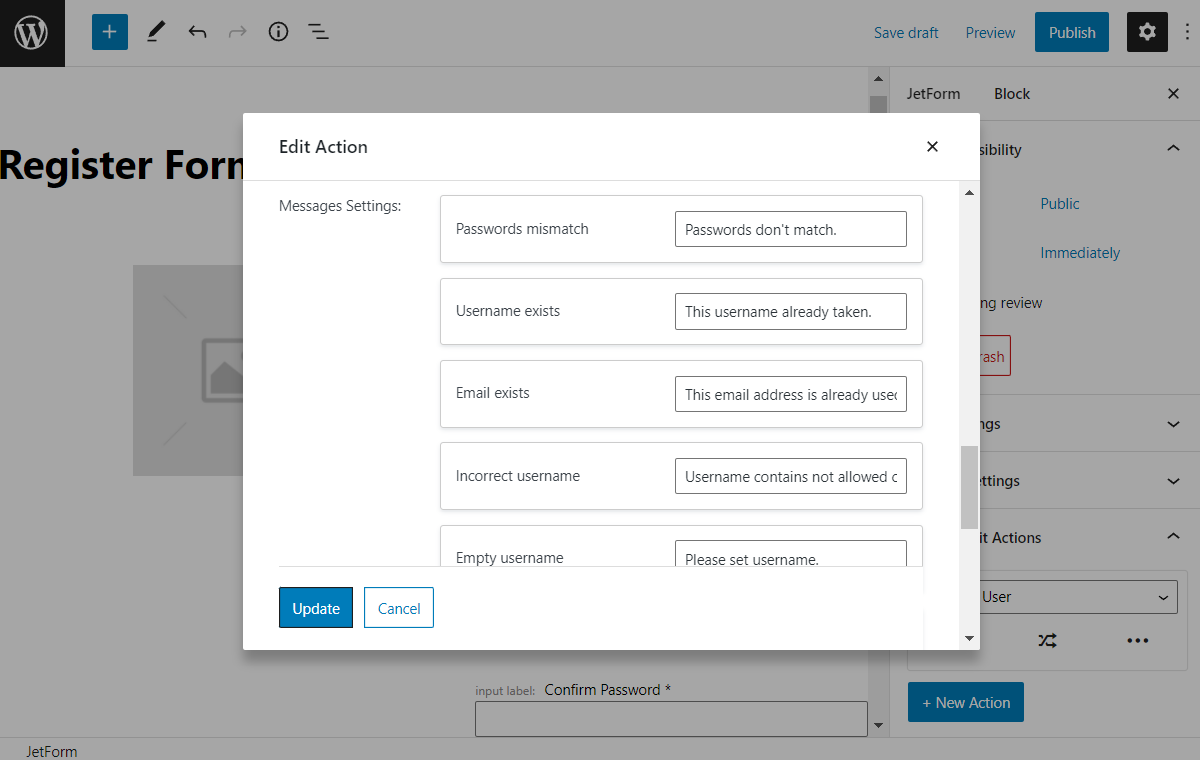 JetFormBuilder: Register User Action Overview | Crocoblock