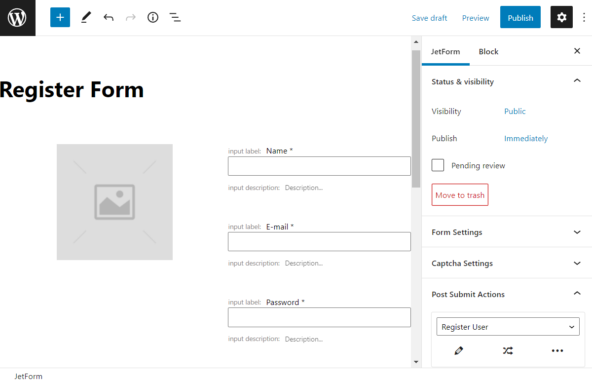 JetFormBuilder: Register User Action Overview | Crocoblock