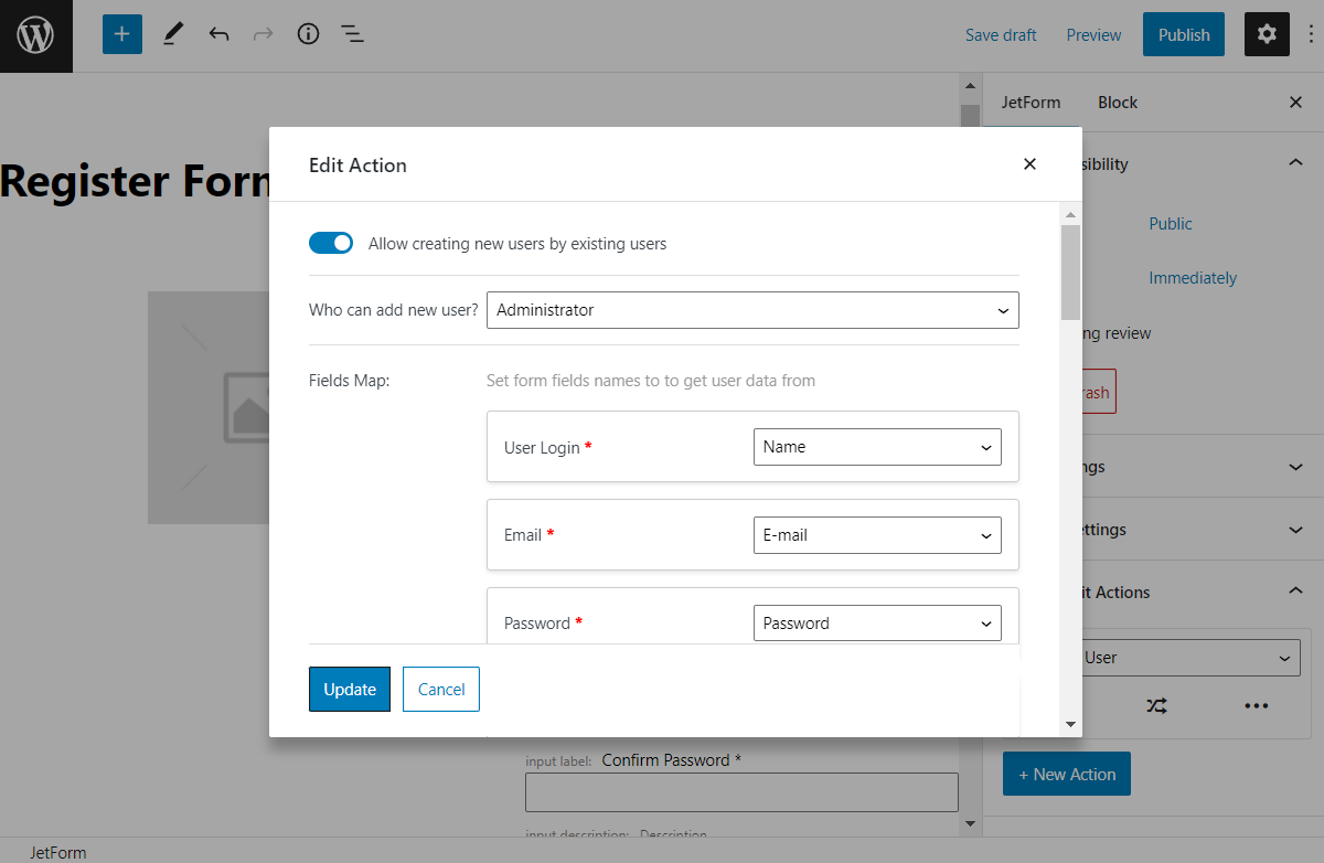 JetFormBuilder: Register User Action Overview | Crocoblock