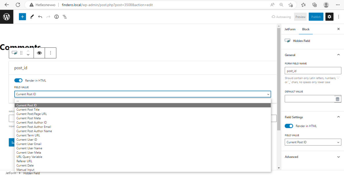 How to Allow or Disallow Comments from Front-end Forms in Gutenberg ...