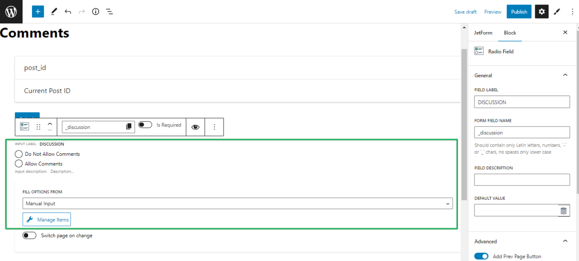 How to Allow or Disallow Comments from Front-end Forms in Gutenberg ...