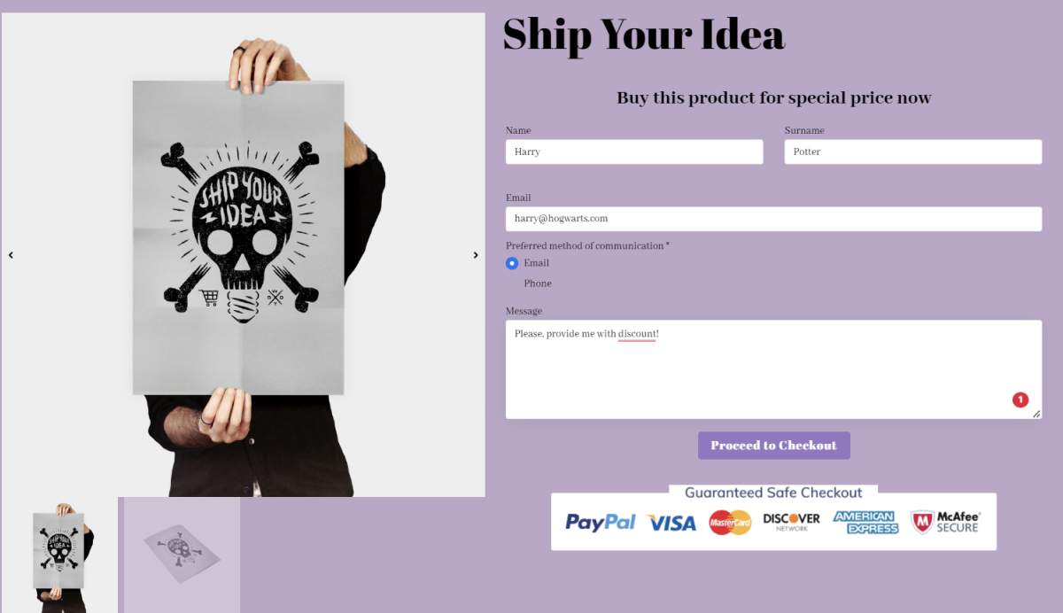 Redirect Form to Woocommerce Thank You Page — JetFormBuilder | Crocoblock