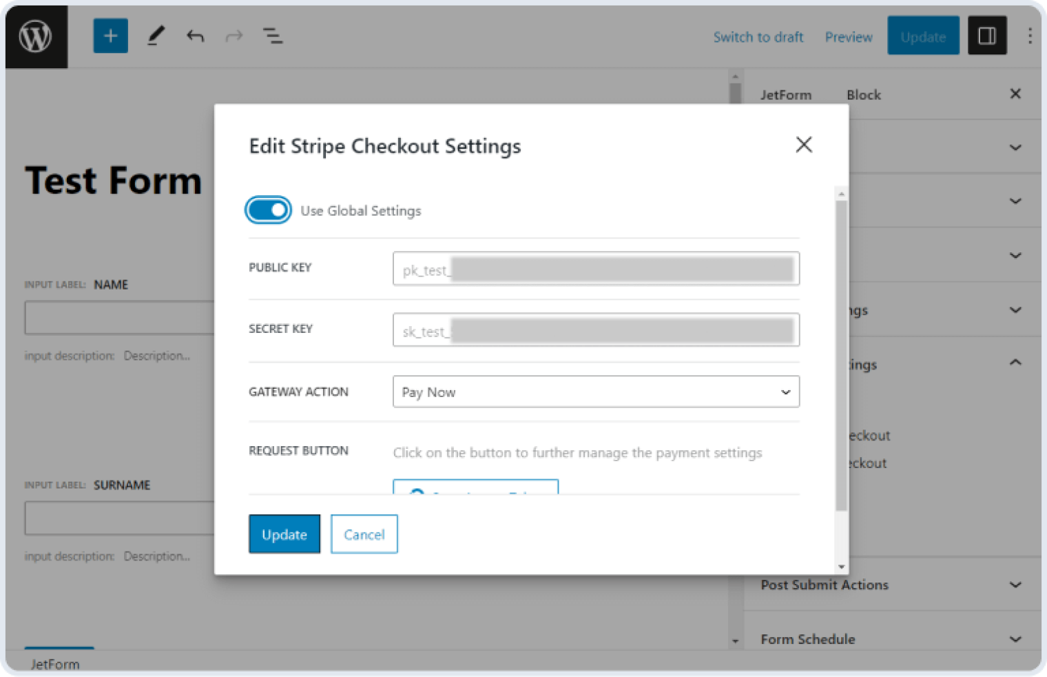 Stripe Payments – JetFormBuilder Pro Addon | Crocoblock