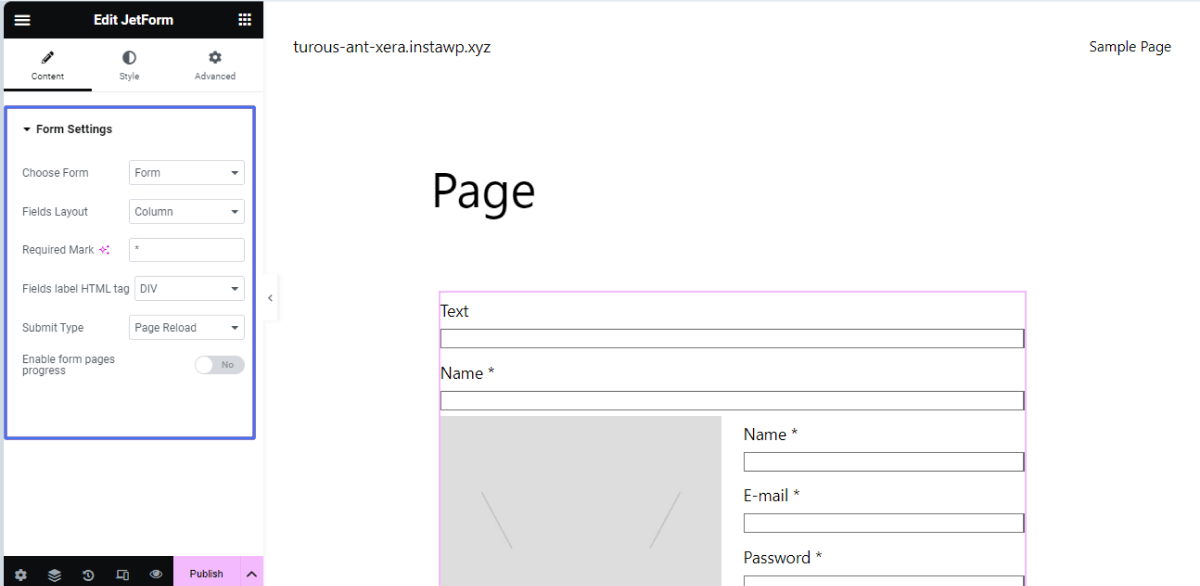How to Test WordPress Form on InstaWP Sandbox – JetFormBuilder | Crocoblock