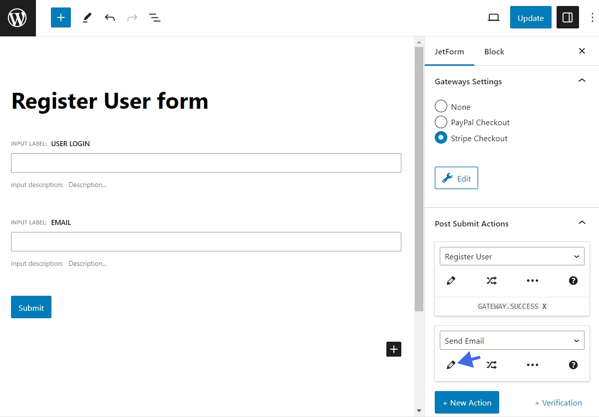 Register Form — JetFormBuilder | Crocoblock