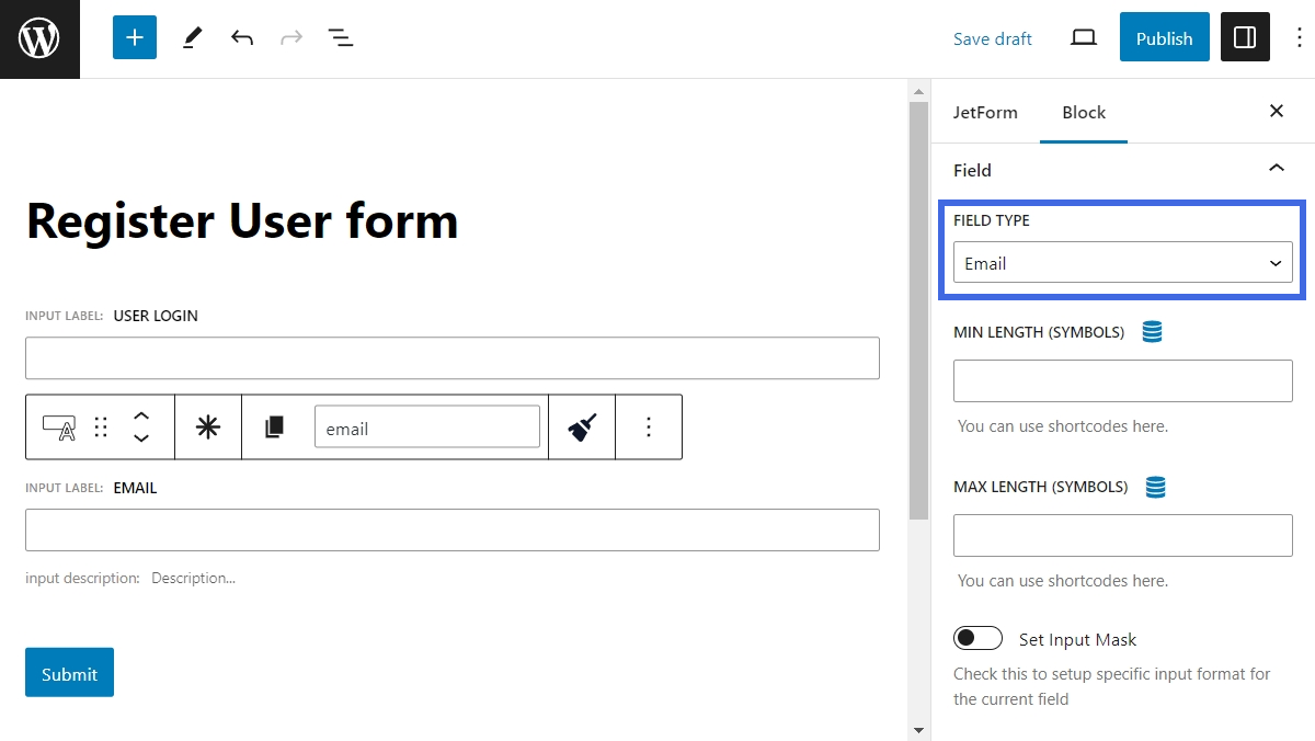 Register Form — JetFormBuilder | Crocoblock