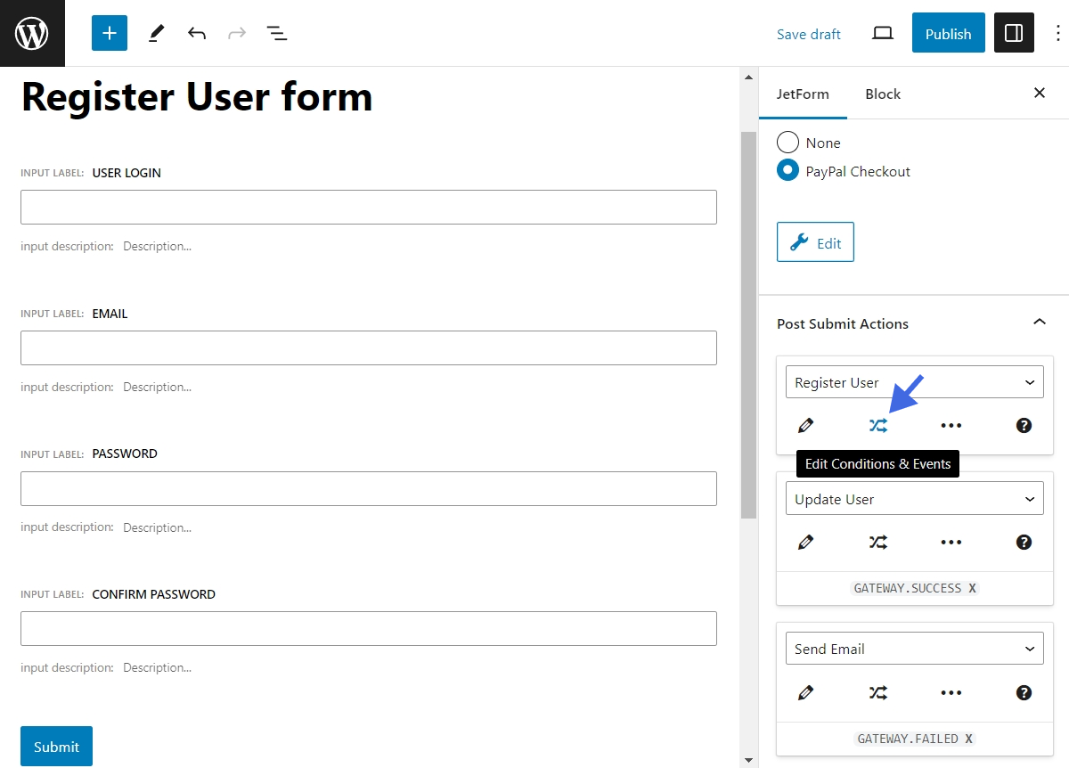 Register Form — JetFormBuilder | Crocoblock