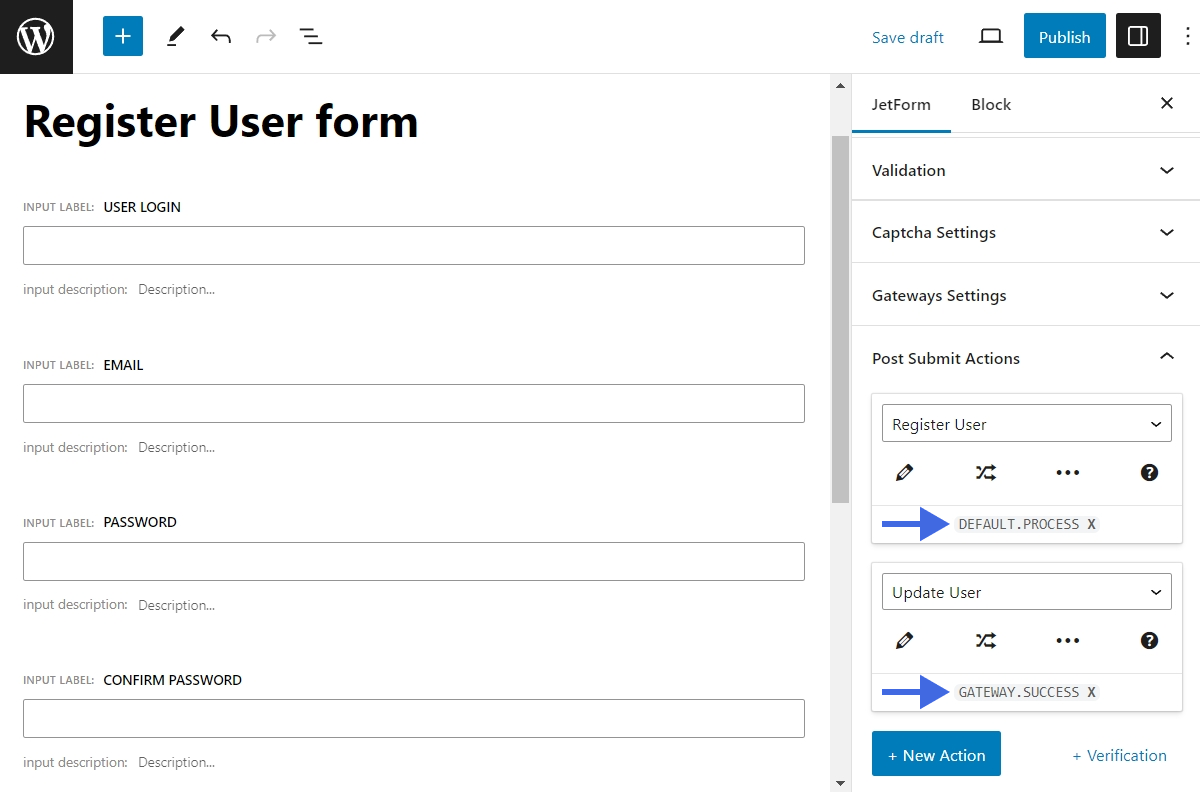 Register Form — JetFormBuilder | Crocoblock