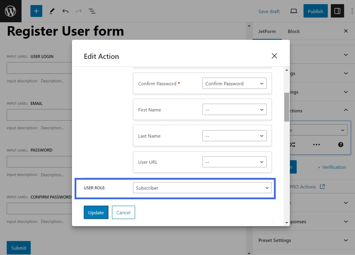 Register Form — JetFormBuilder | Crocoblock