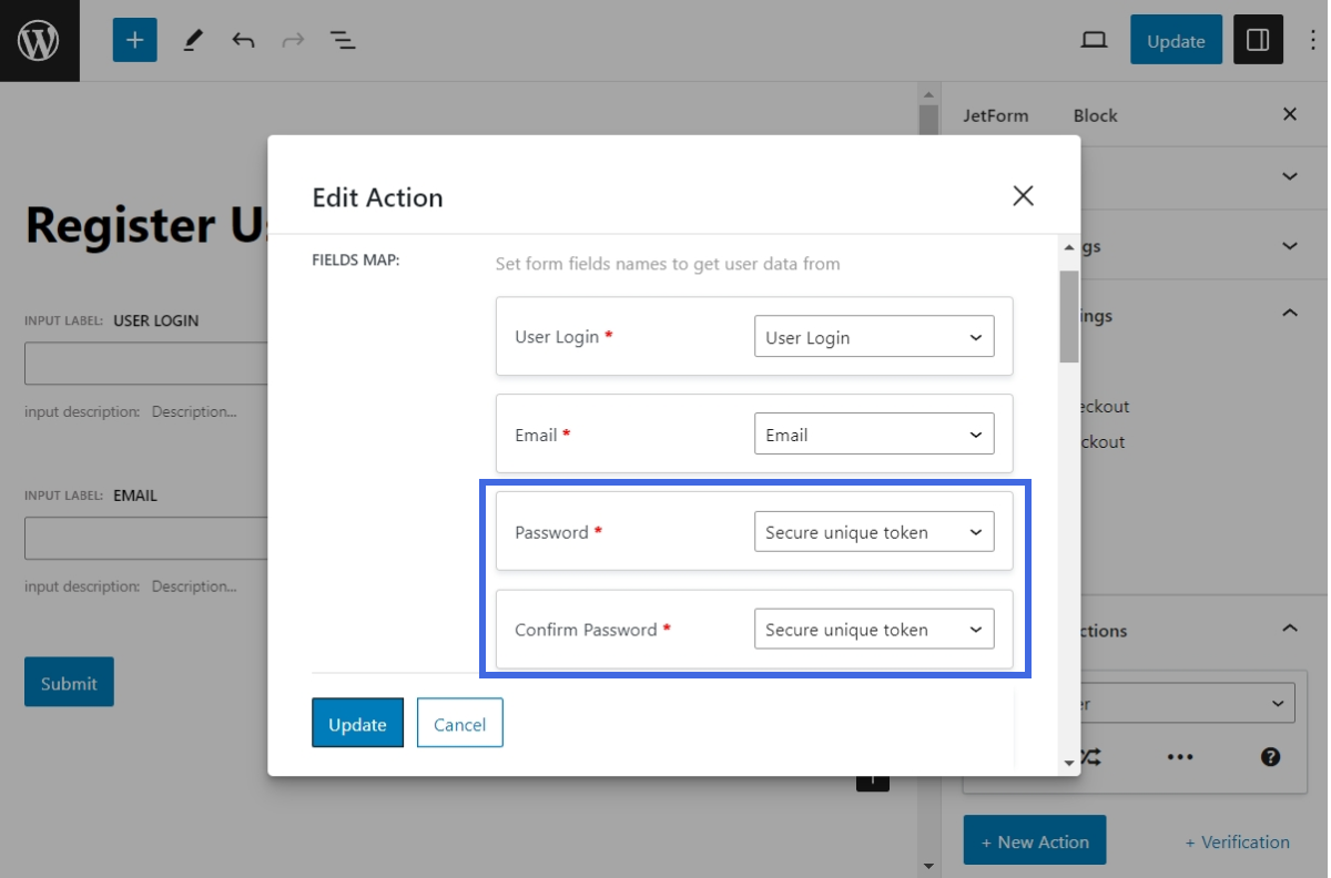 Register Form — JetFormBuilder | Crocoblock