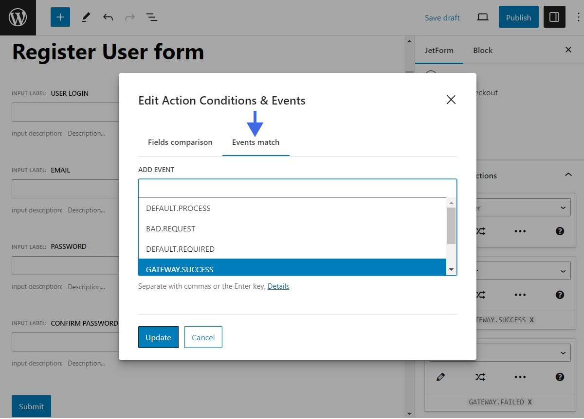 Register Form — JetFormBuilder | Crocoblock