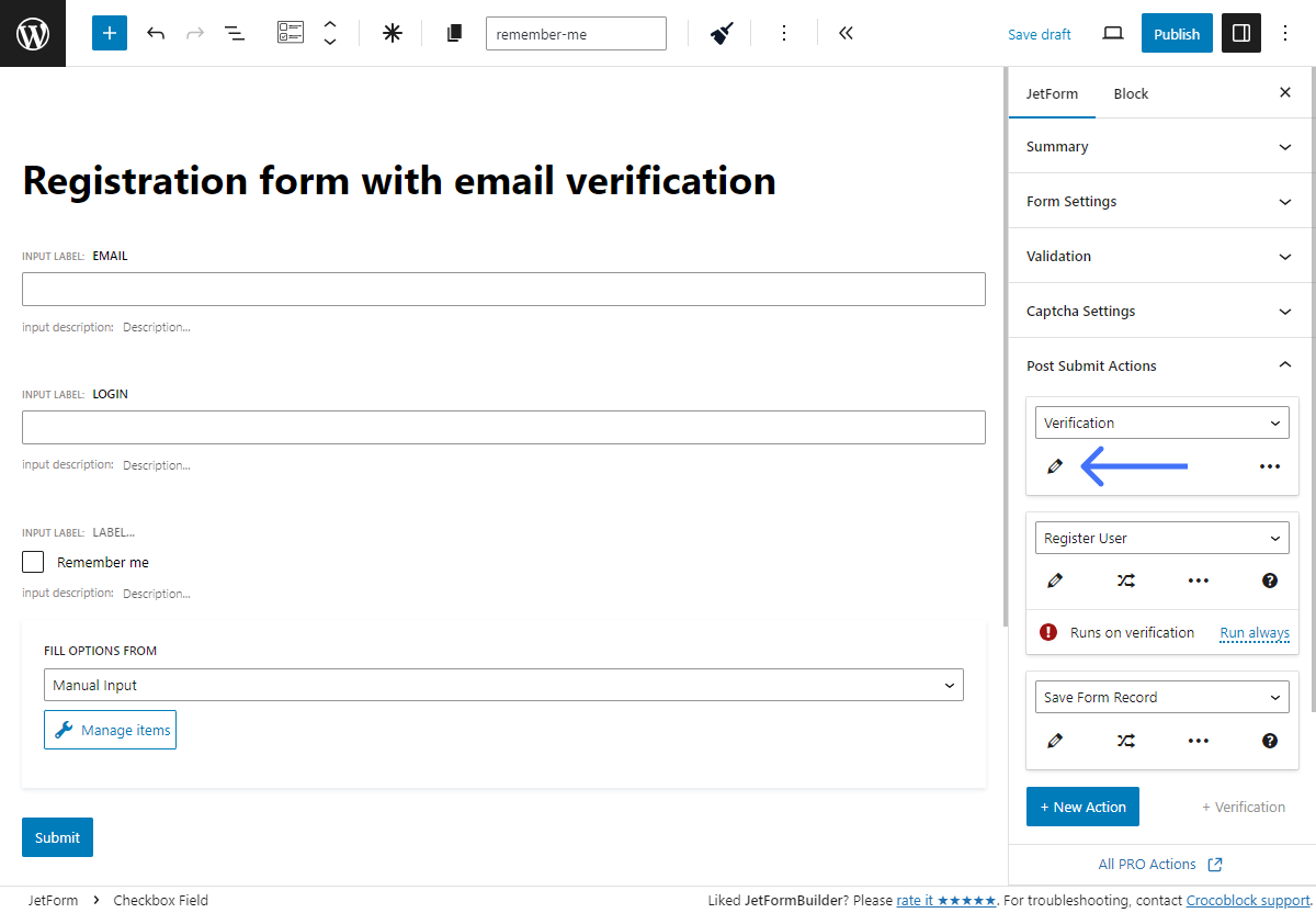 How to Verify Users by Email Before Registration — JetFormBuilder ...