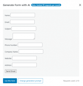 How to Generate Forms with Open AI | Crocoblock