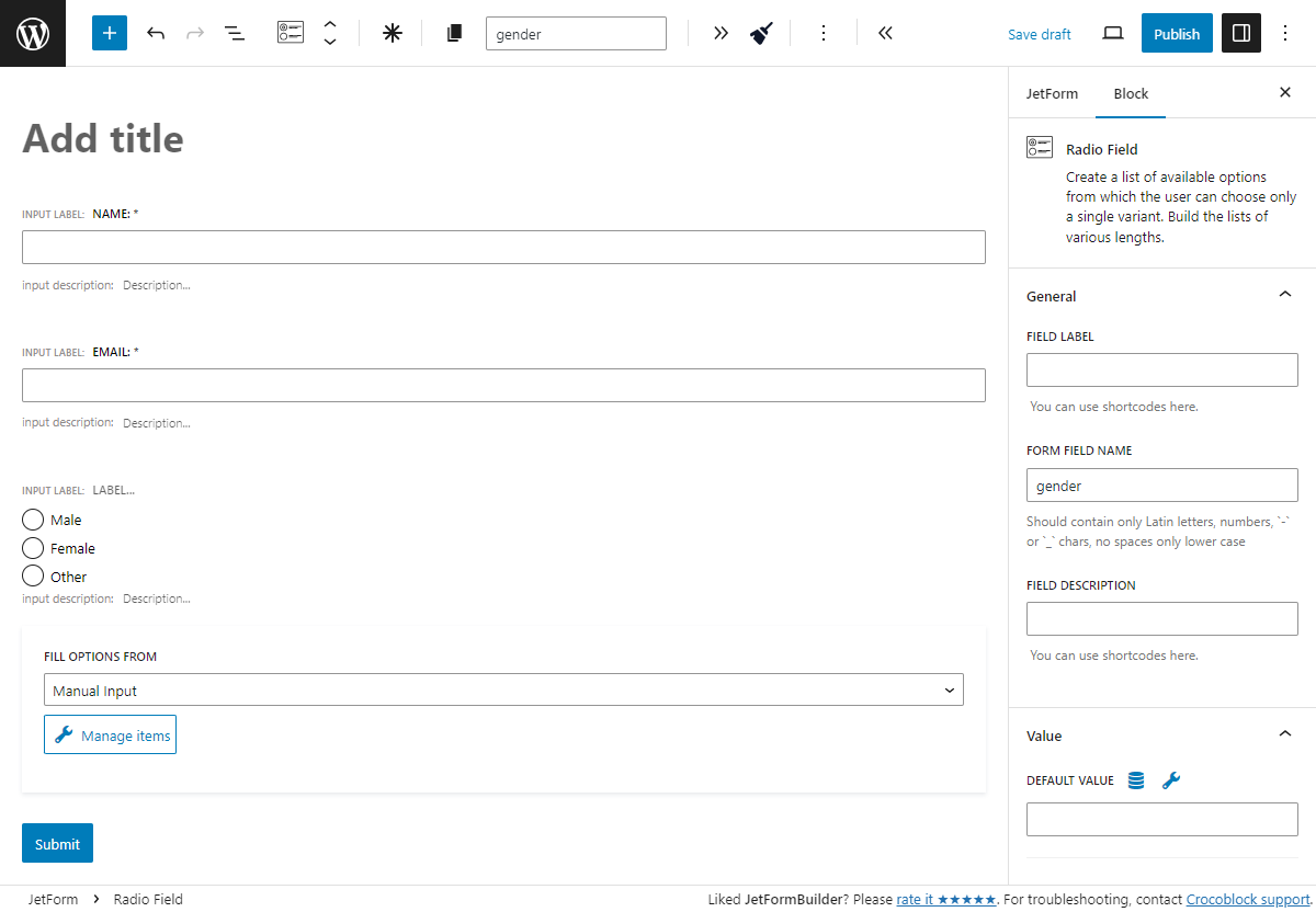 How to Generate Forms with Open AI | Crocoblock