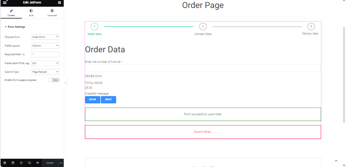 Guide to Building a T-Shirt Order Form on WordPress — JetFormBuilder ...