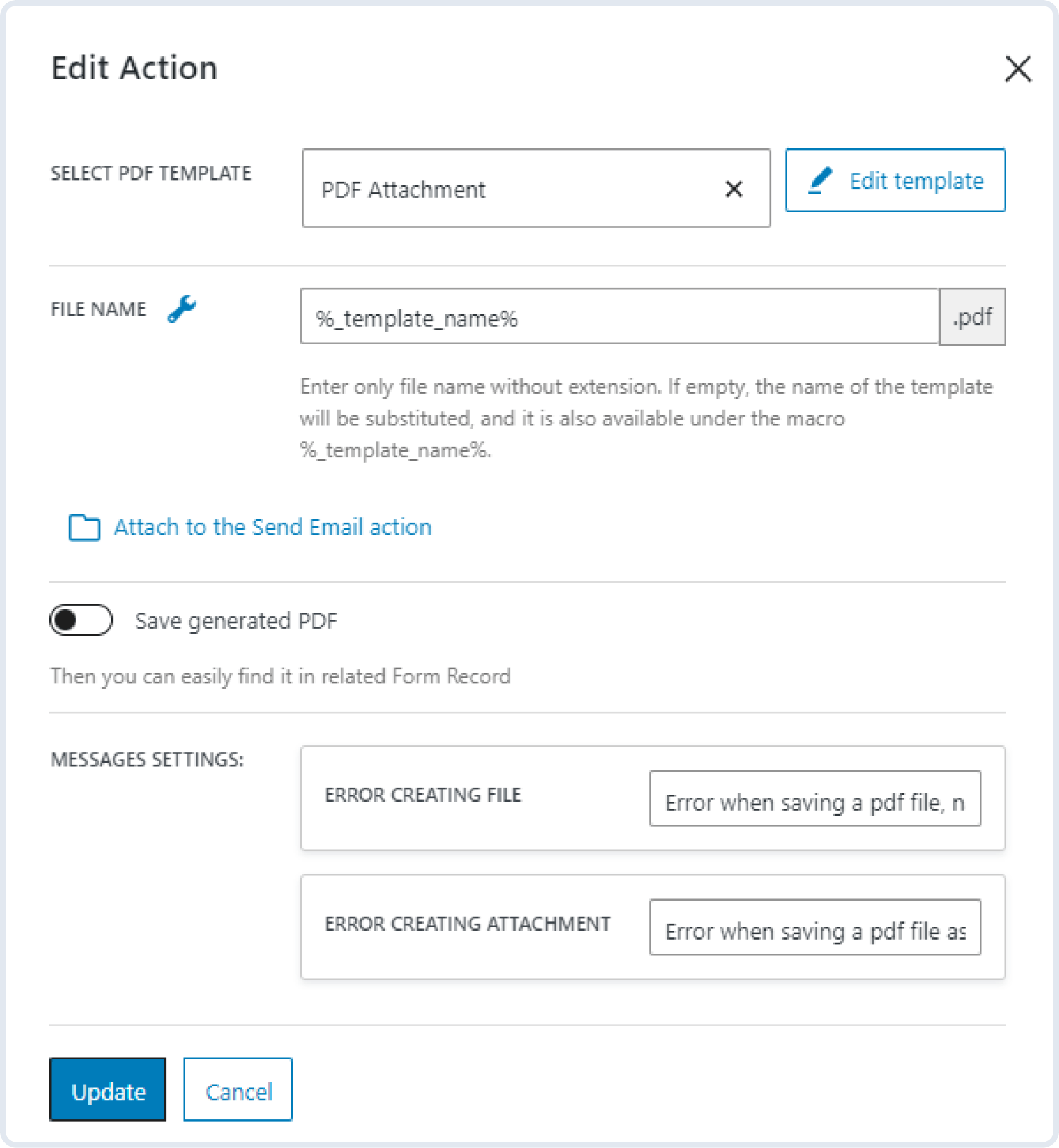PDF Attachment for WordPress – JetFormBuilder Pro Addon | Crocoblock