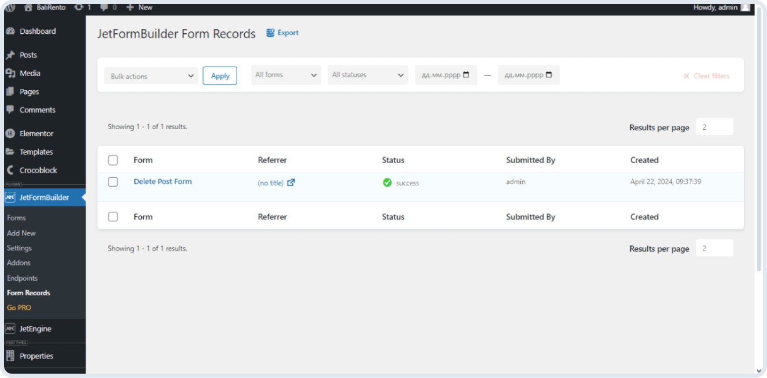 Formless Actions Endpoints for WordPress – JetFormBuilder Pro Addon ...