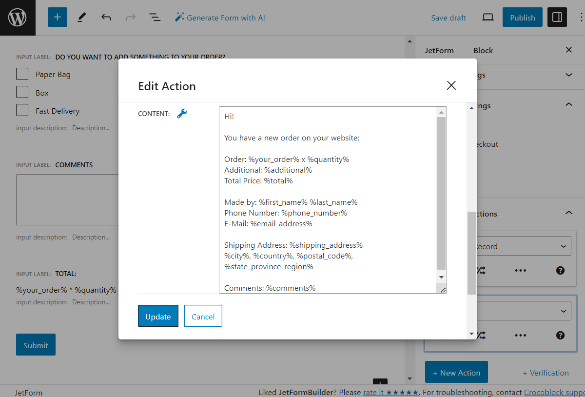 PayPal WordPress Form — JetFormBuilder | Crocoblock