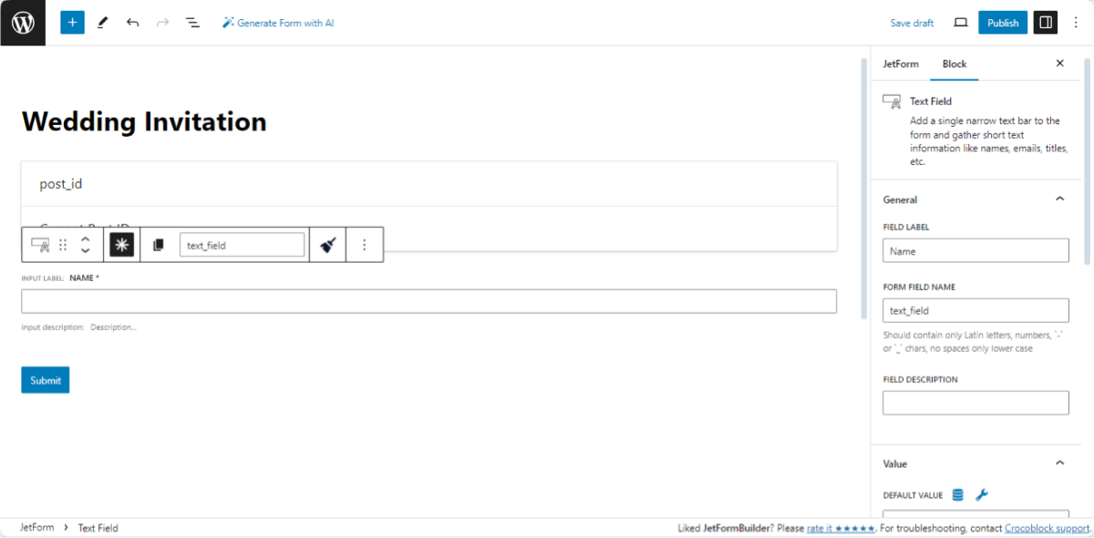 How to Create RSVP Forms in WordPress — JetFormBuilder | Crocoblock