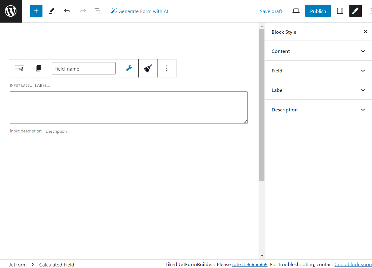 Calculated Field Overview — JetFormBuilder | Crocoblock
