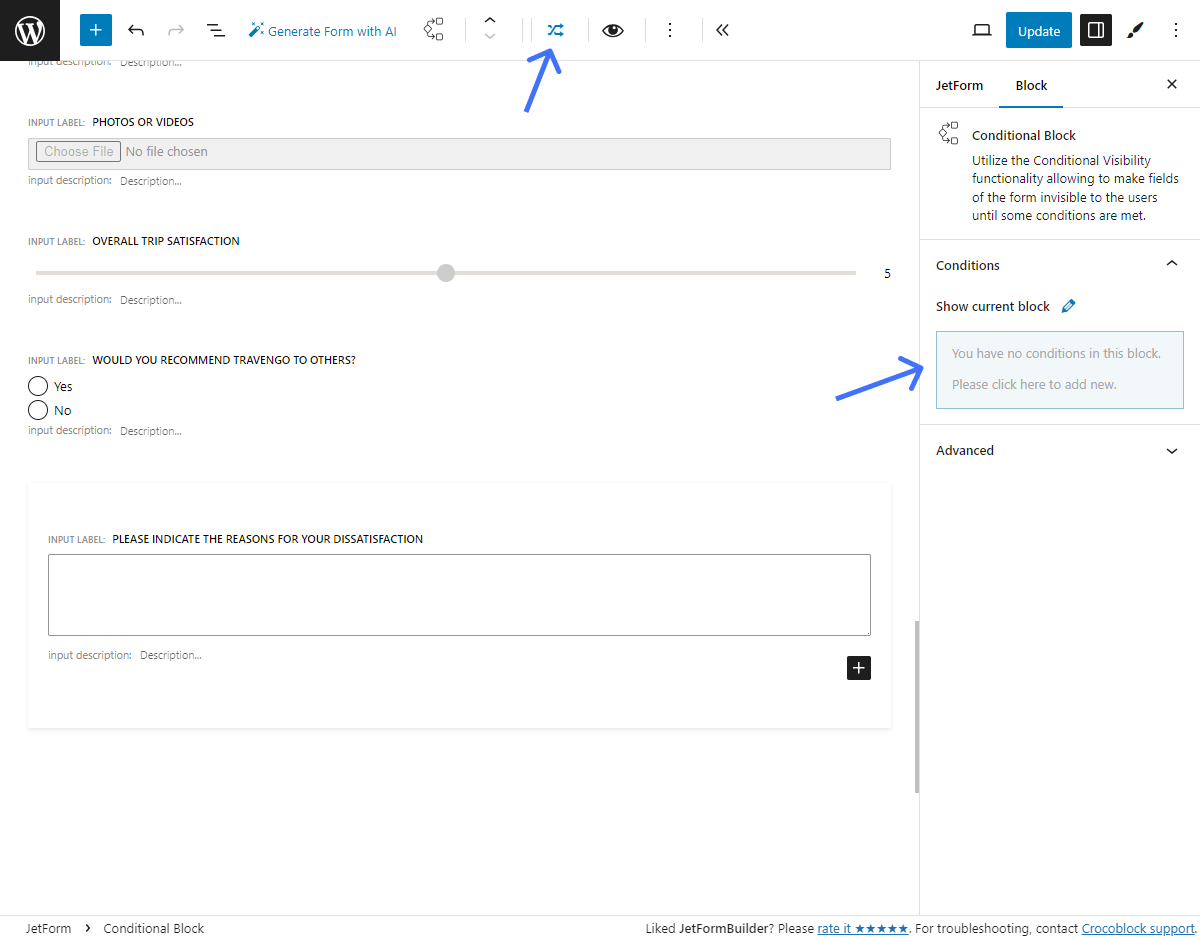 How to Create Evaluation Forms in WordPress — JetFormBuilder | Crocoblock