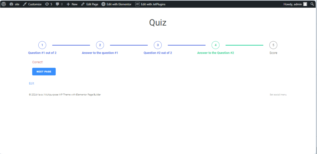 How to Create a Quiz in WordPress — JetFormBuilder | Crocoblock