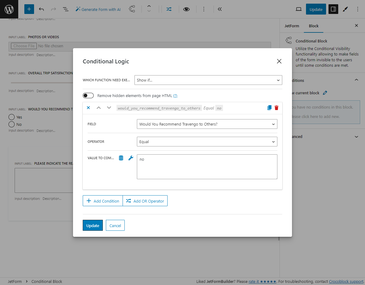 How to Create Evaluation Forms in WordPress — JetFormBuilder | Crocoblock