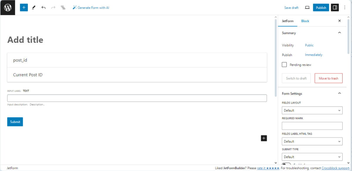 How To Create A Quiz In Wordpress — Jetformbuilder Crocoblock