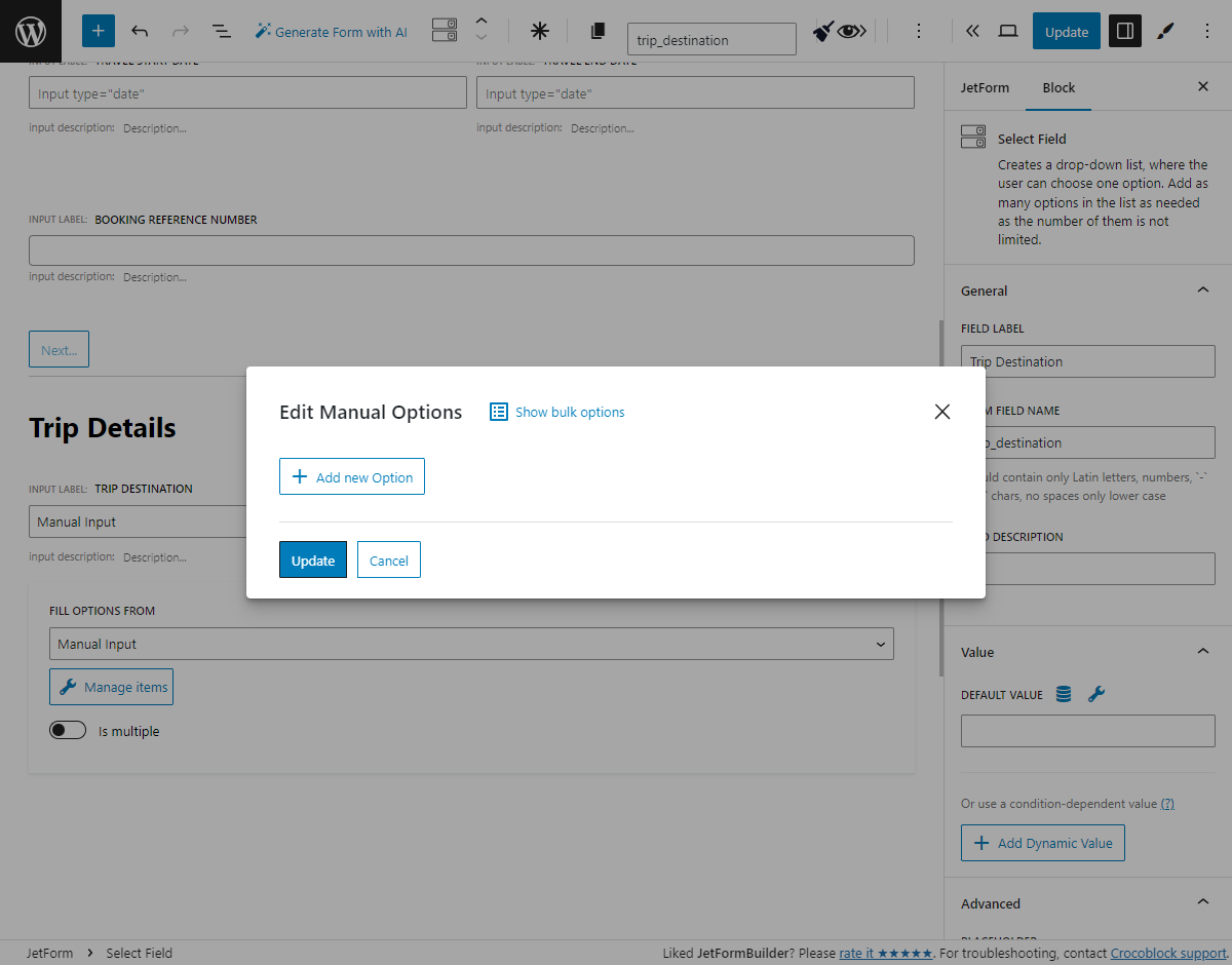 How to Create Evaluation Forms in WordPress — JetFormBuilder | Crocoblock