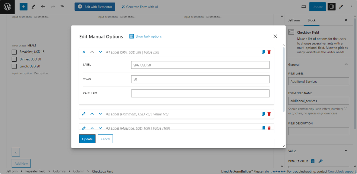 How To Add And Use Dynamic Repeater In The Jetformbuilder Forms