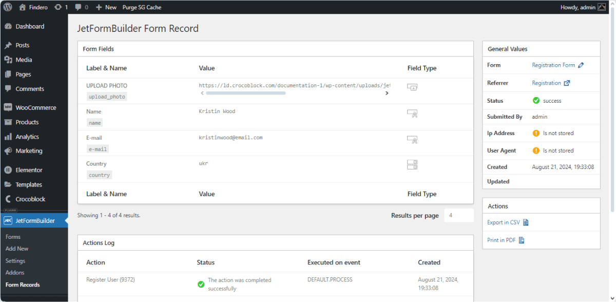 How to Create AJAX Registration Form ㅡ JetFormBuilder ㅣCrocoblock